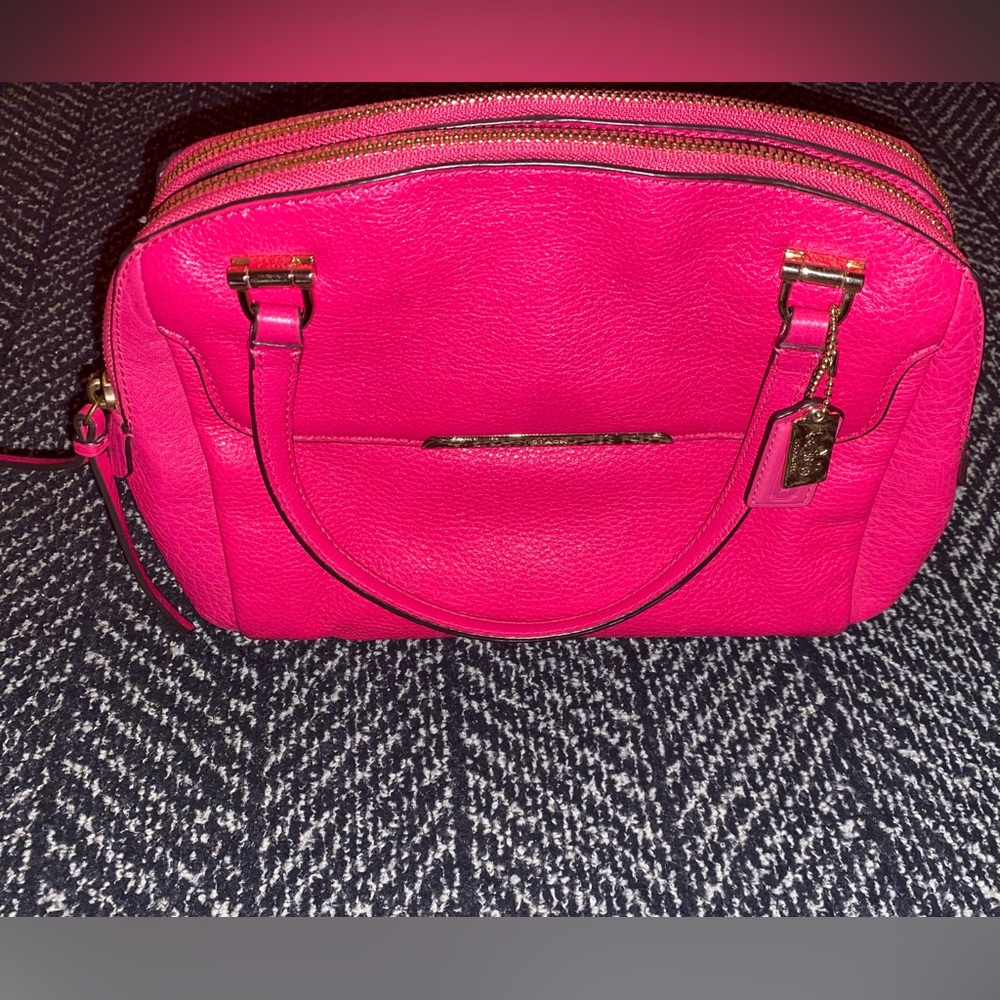 Coach Hot Pink Madison Georgie - Gem